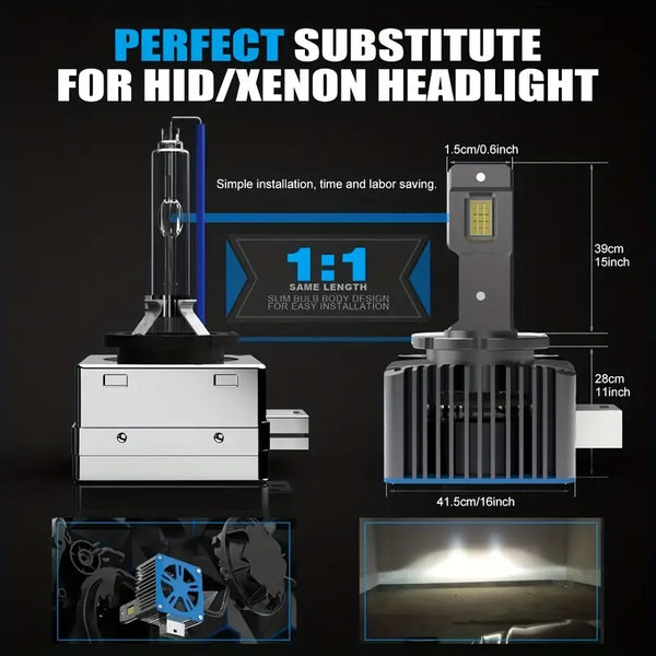 D2S LED OEM PLUG & PLAY BULBS - LED Light Street